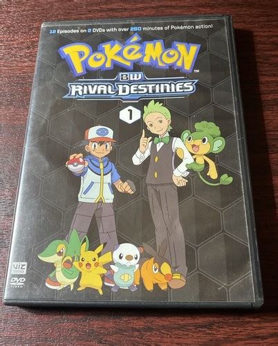 Pokemon Black And White Rival Destinies Set 1 Dvd Viz Media Ebay