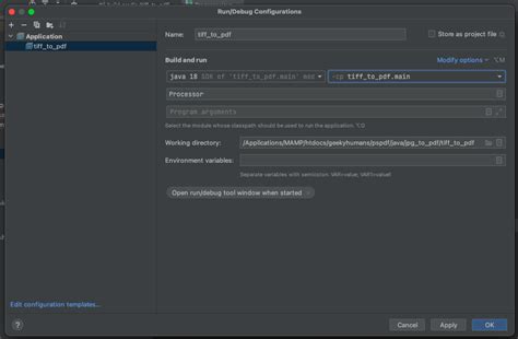 how to convert tiff files to pdf using java nutrient