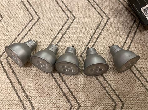 X Osram Warm GU LED Lights Furniture Home Living Lighting Fans Lighting On Carousell