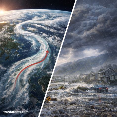 Atmospheric Rivers And Heavy Rainfall What They Are And Why They