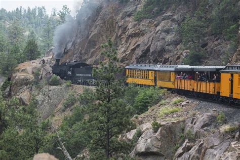 Durango And Silverton Narrow Gauge Railroad Featuring Steam Engine