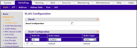 How Do I Create Two Vlans Using The Web Interface On My Managed Switch To Support Vlan Routing