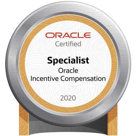 Oracle Incentive Compensation 2020 Certified Implementation Specialist