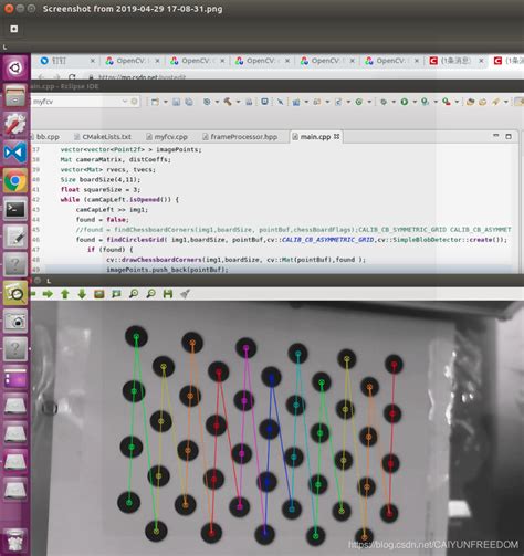 Opencv Findchessboardcorners Findcirclesgrid 代码实例和运行结果opencv