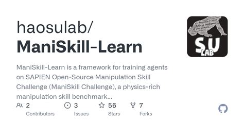 github haosulab maniskill learn maniskill learn is a framework for