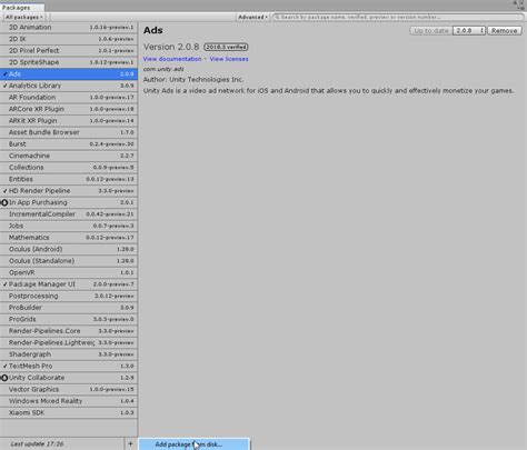 Experimental SRP For Testing New Features Unity Engine Unity Discussions