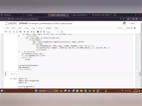 Narasimma Raja On Linkedin Datascience Facialidentification Opencv Python