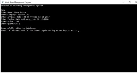 GitHub Madhumita Mondal Pharmacy Management System In C With MySQL