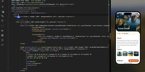 ⚡ Mysecondapp React Native With Expo P16 Layout Travel Detail