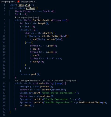 How To Convert Prefix To Postfix Using Stacks Suyash Pandey Posted On
