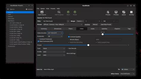 handbrake 1 9 0 released with intel qsv vvc decoder [ubuntu ppa] ubuntuhandbook