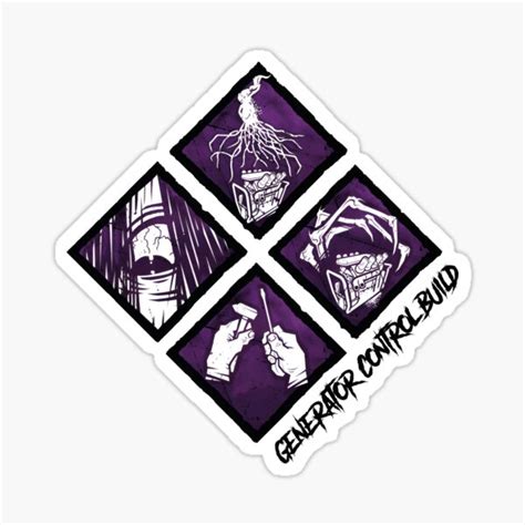 Dbd Dead By Daylight Generator Control Build Sticker For Sale By