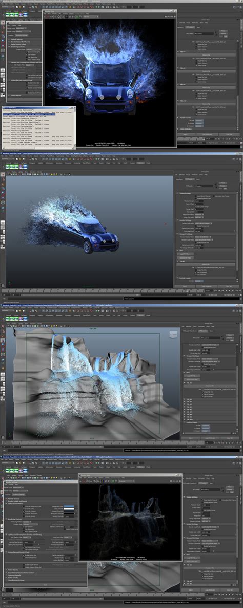 Thinkbox Software Lance Krakatoa My Pour Maya 3dvf