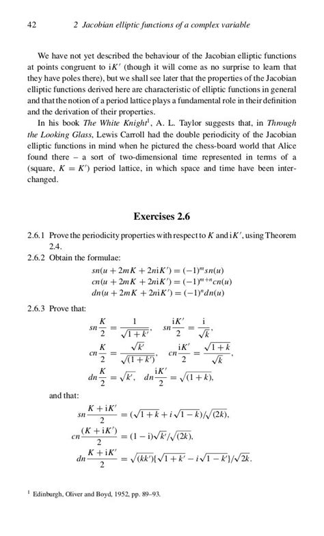 Elliptic Functions Cambridge