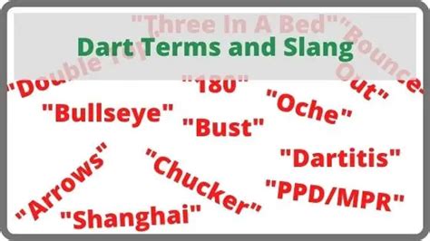 Dart Terms And Slang Full A Z Darts Glossary Decent Darts