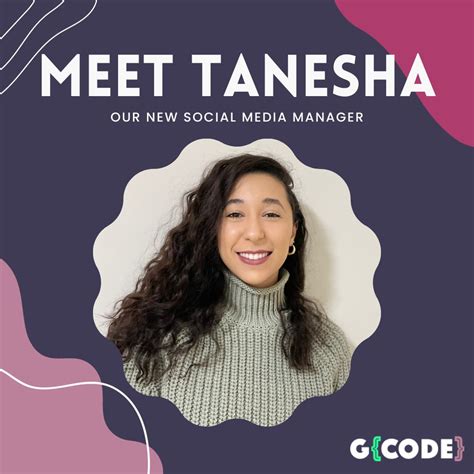 g{code} on linkedin meet tanesha our newest addition to the team she