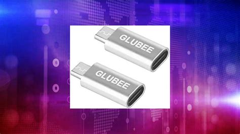 Glubee Usb C Adapter Usb Type C Female To Micro Usb Male Sync And Charging Adapter For