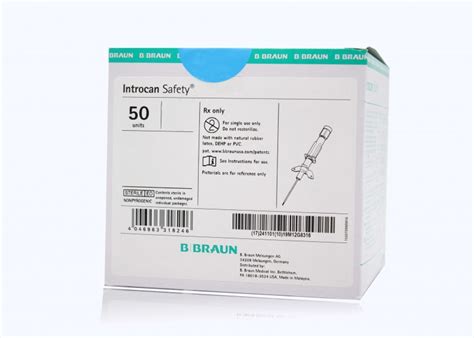 Introcan Safety Iv Catheter All Sizes Medical Warehouse