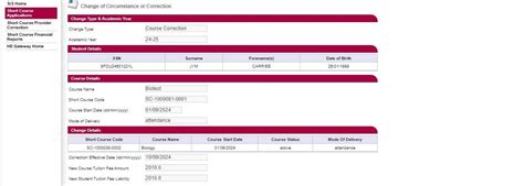 Create A Course Correction