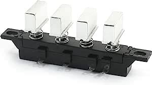 Uxcell Interlock Push Button Switch Amazon Com