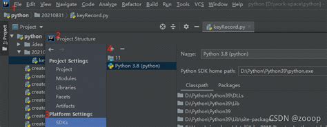 Idea No Python Interpreter Configured For The Module Csdn博客