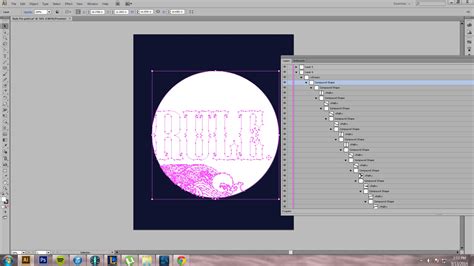 Print Design Too Many Compound Paths In Illustrator Need To Merge