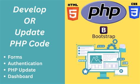 Develop Or Update Any Php Code Using Html Bootstrap By Web Doctor Fiverr