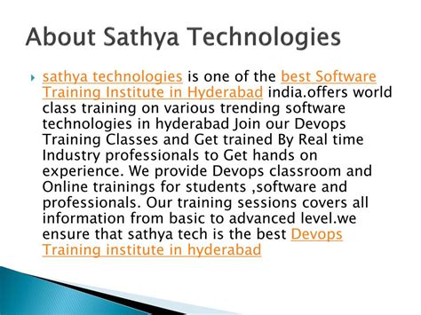 Ppt Devops Training In Hyderabad Devops Course Content Powerpoint Presentation Id 7553298