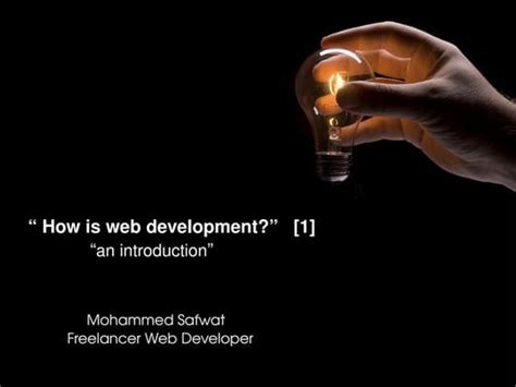 Introduction To Web Development Ppt