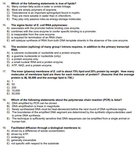 Solved Which Of The Following Statements Is True Of Chegg