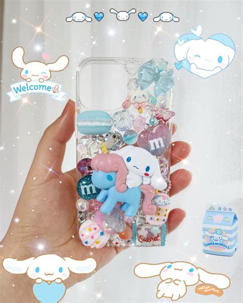 💗키치한 데코덴케이스🧸시나모롤케이스 에이블리