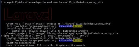tailwindcss 3 setup in laravel 10 using vite