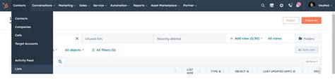 hubspot lists 101