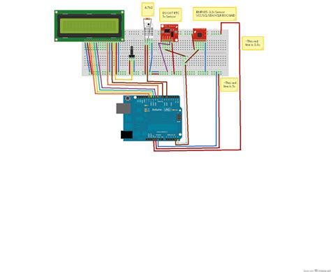 Fritzing Project Weather Sensor Attempt
