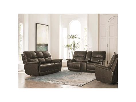 Club Level By Bassett 3713 P62t Brookville Power Reclining Sofa