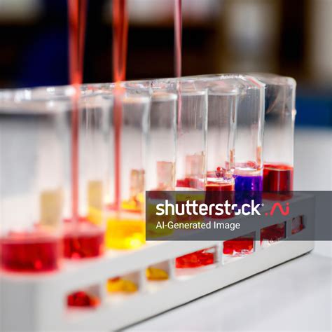 create overflow photo chemistry lab professional ai generated image