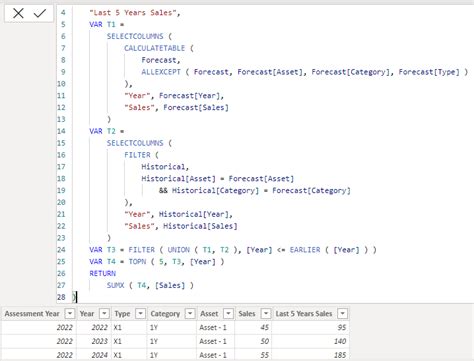 Solved Sum Of Last N Data Grouped By Category Microsoft Fabric