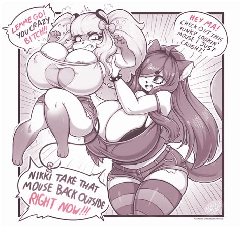 Rule 34 Big Breasts Breasts Female Lifting Person Meme Nikki Secretly Saucy Secretly Saucy