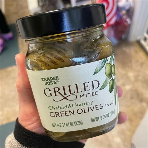 Trader Joes Grilled Pitted Green Olives Reviews Abillion