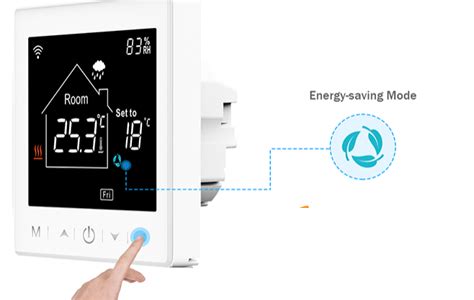 Rti Tek R9W 723 Floor Heating Touchscreen Programmable Thermostat User Manuals Thermostat Guide