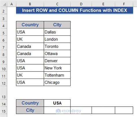 excel index match formula to return multiple values horizontally