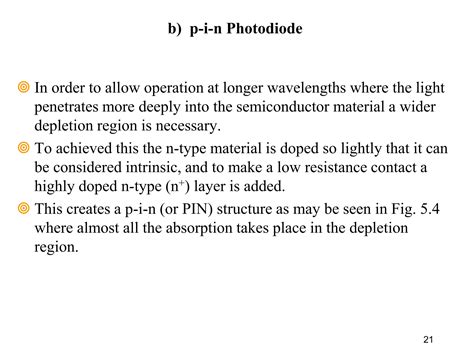 Optical Detectors Principle And Types Ppt