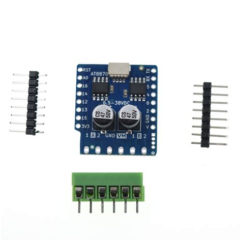 at8870 motor shield v1 0 0 for wemos d1 mini i2c dual motor kunkune