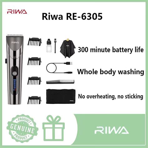Riwa RE-6305 Men's Hair Clipper | Shopee Malaysia