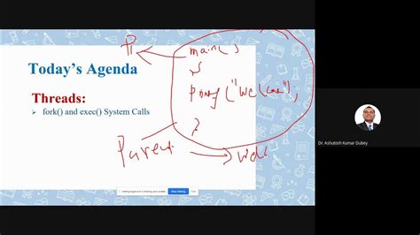 L 14 4 Fork And Exec System Call In Operating System Youtube