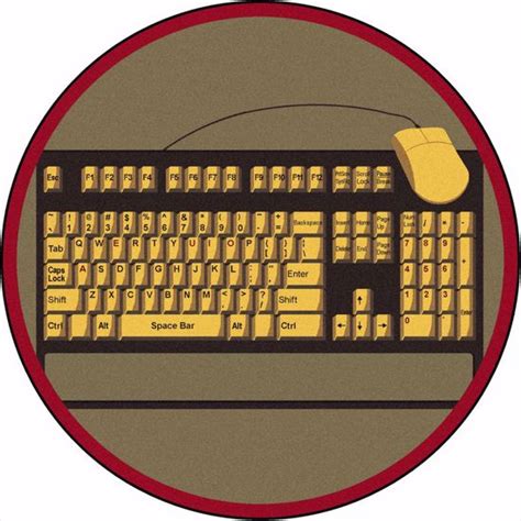 Academy Furniture Keyboard Connection Brown 77 Round