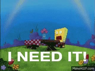 Spongebob Thirsty 