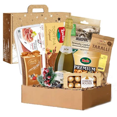 Коледна Подаръчна Кутия Goldy Подаръчни Кошници Подаръчни кутии Коледни Кошници