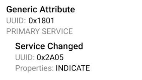 Bluetooth How Do I Use The Service Changed Characteristic To