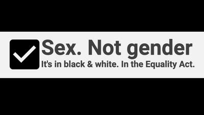 Sex Not Gender Sex Matters